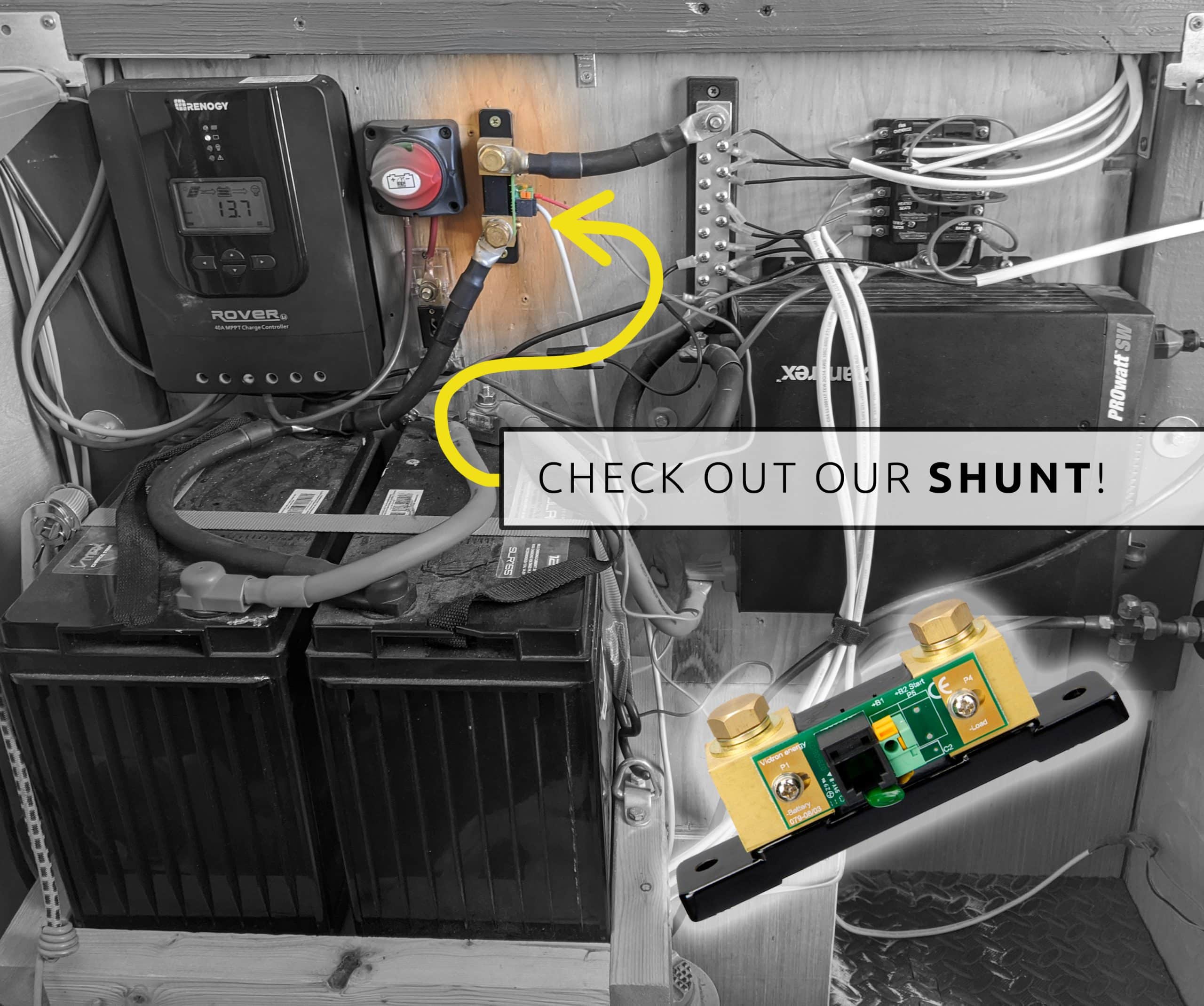 Installing Battery Monitor for Camper Van and RV Solar » VanConverts.com