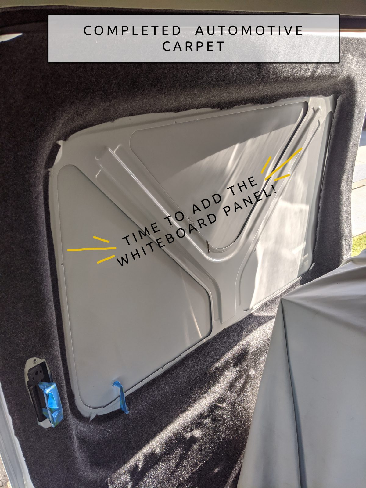 Sliding Door Finish Install in our Camper Van Conversion » VanConverts.com