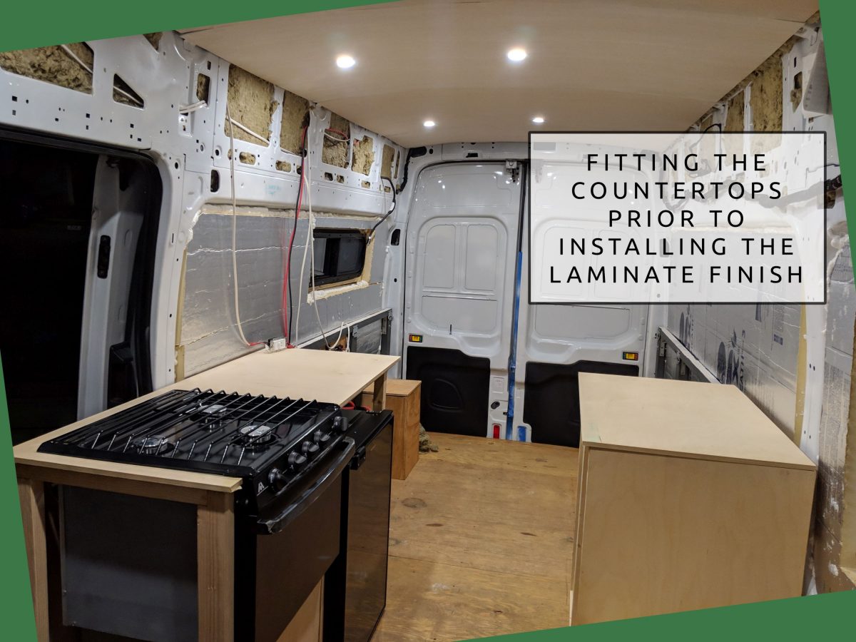 DIY Laminate Countertops » VanConverts.com