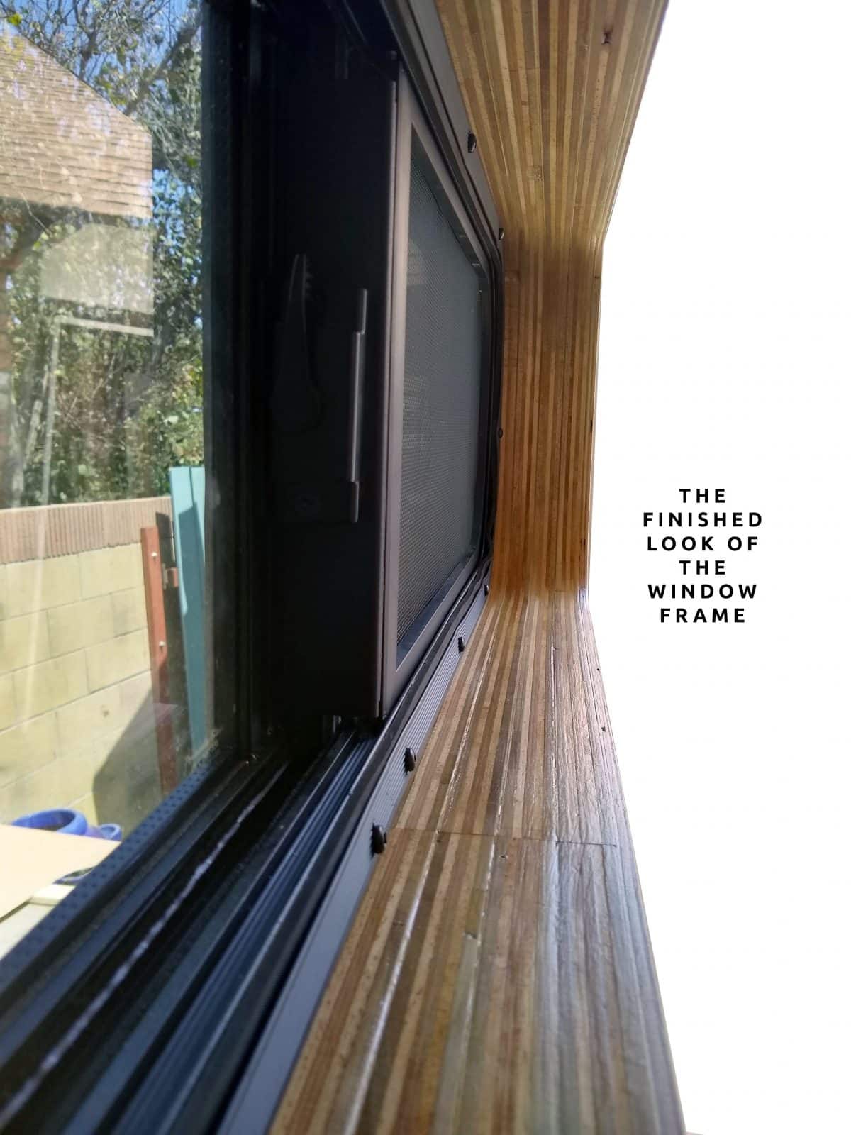 Window Frame for the Curved Sliding Window » VanConverts.com