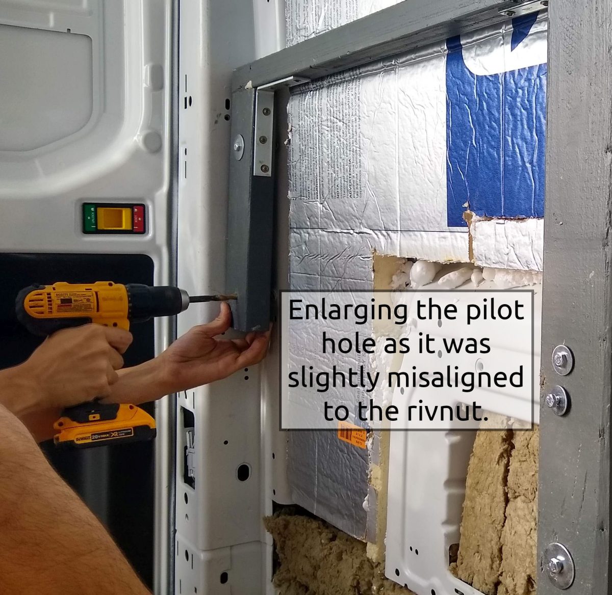 Building our Removable Bed Frame for Camper Van Conversion ...