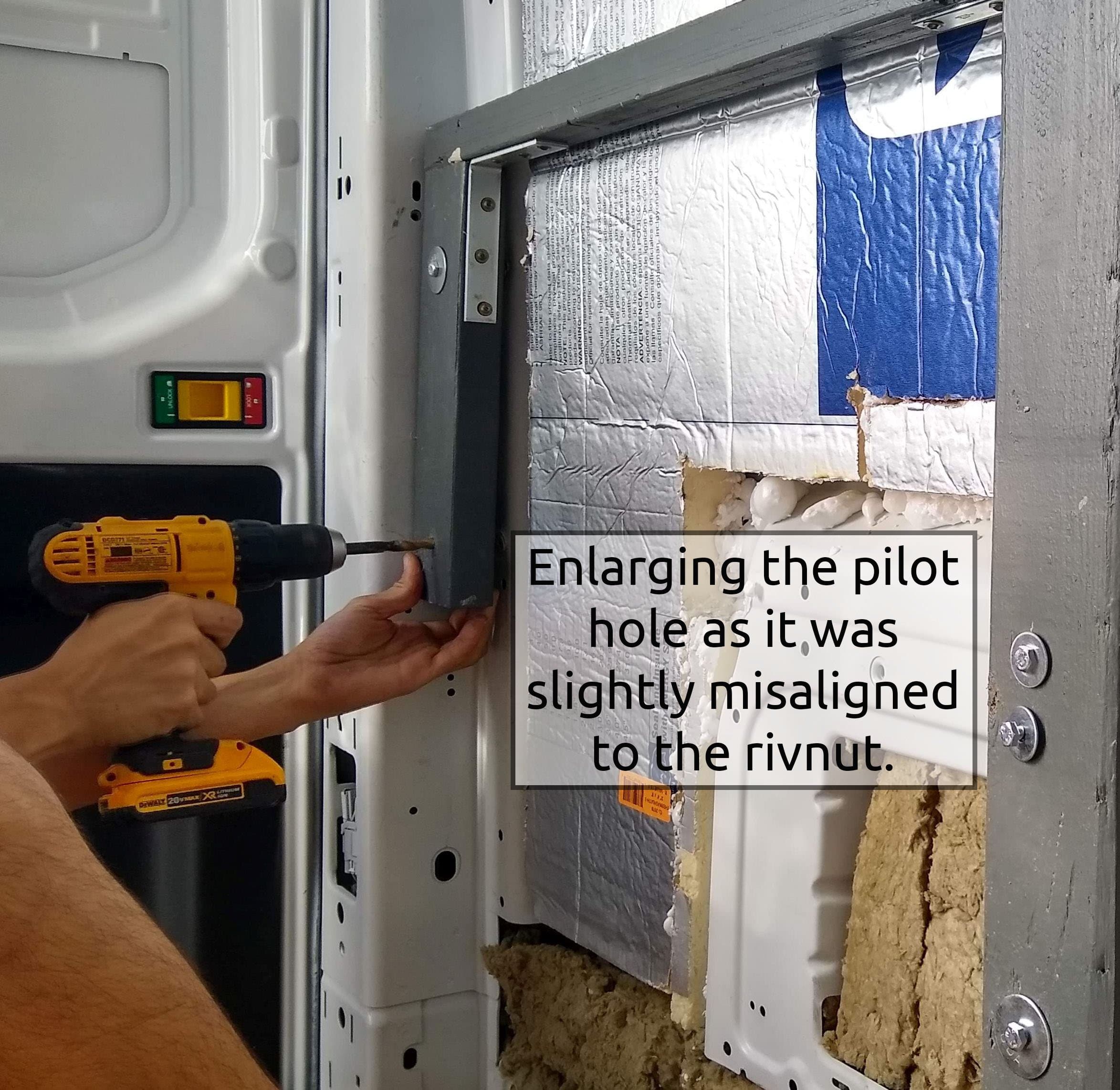 Building our Removable Bed Frame for Camper Van Conversion ...