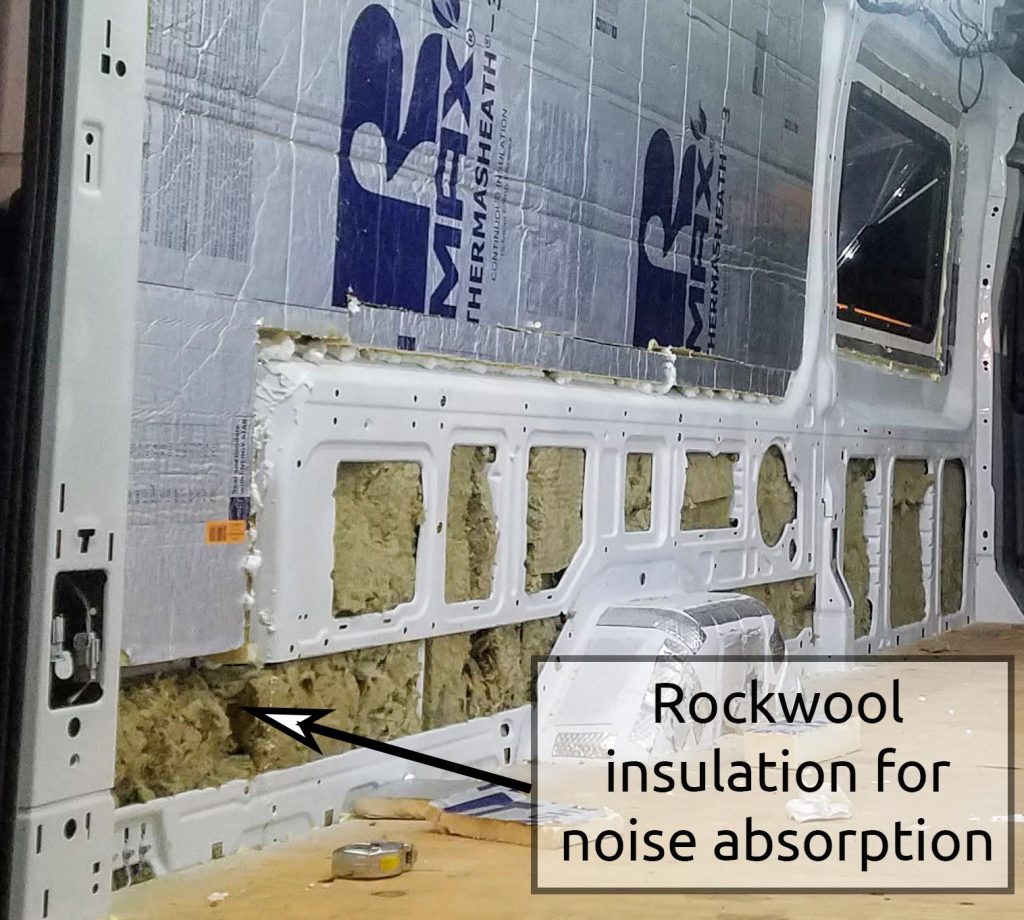 Sound Deadening and Sound Proofing the Van » VanConverts.com