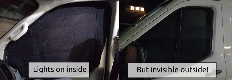 Creating Insulated Blackout Window Covers » VanConverts.com