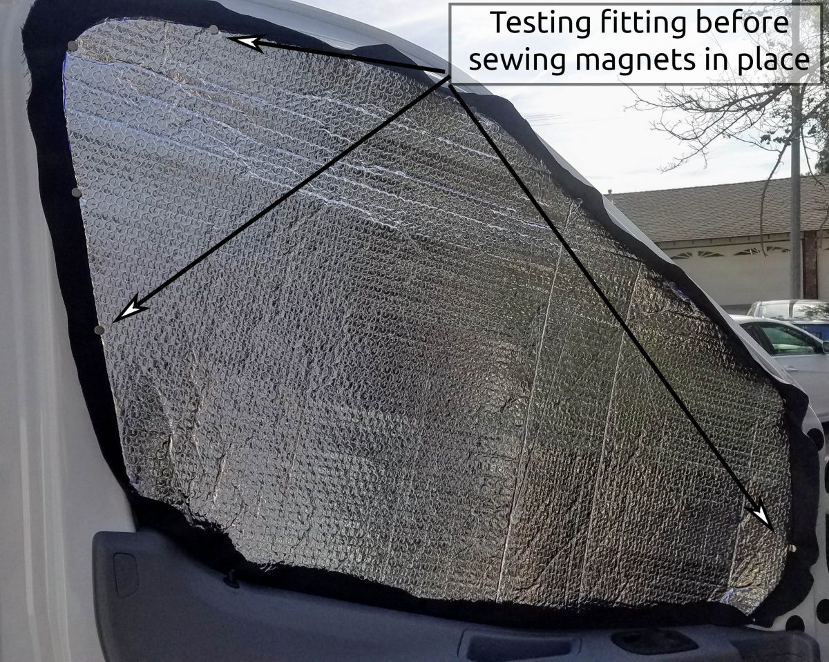 Creating Insulated Blackout Window Covers » VanConverts.com