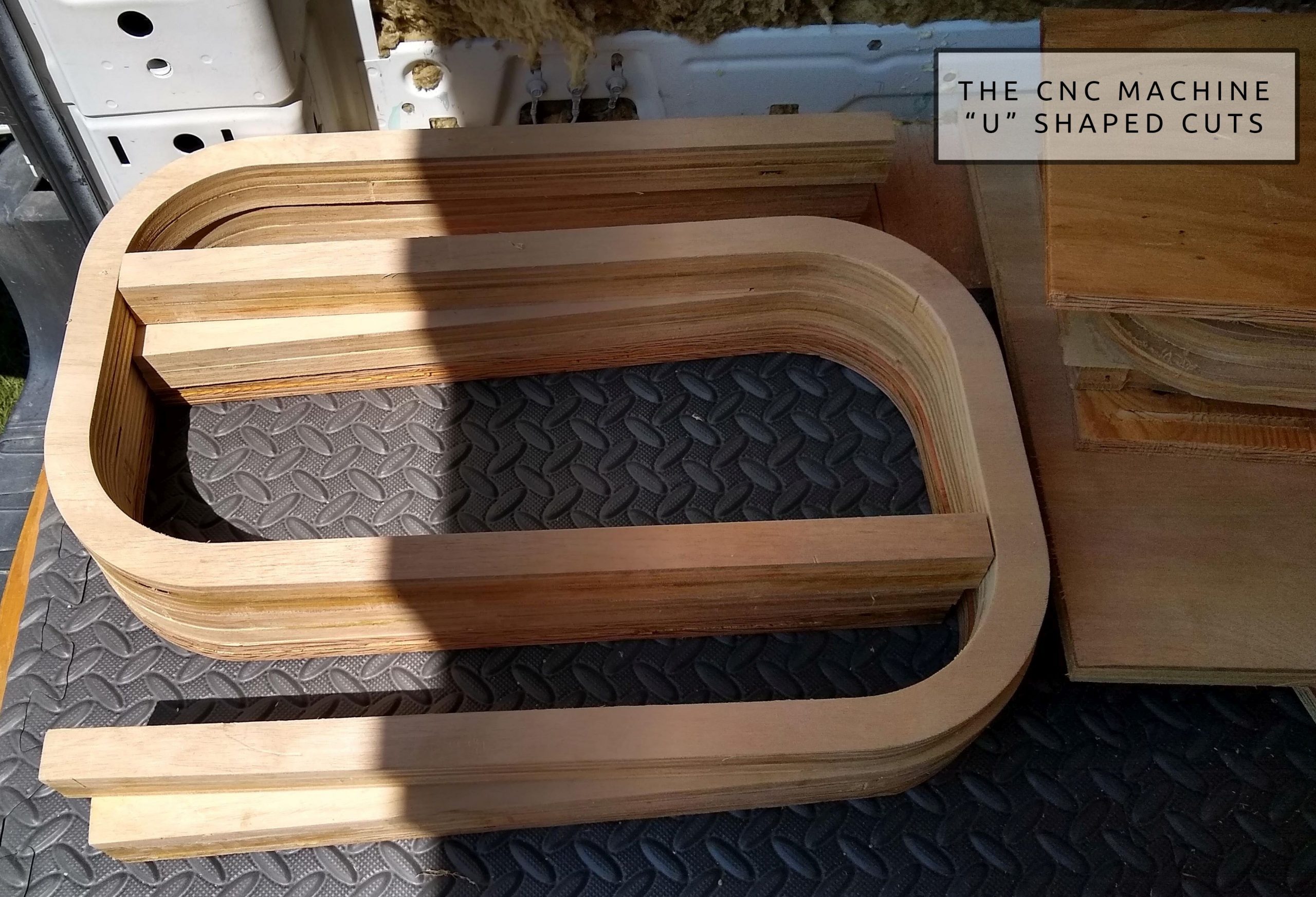 Window Frame for the Curved Sliding Window » VanConverts.com